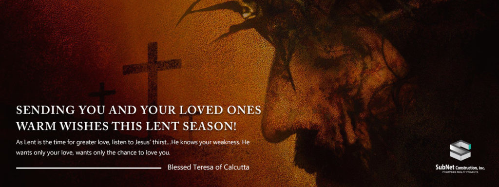 Sending You Warm Wishes this Season of Lent!